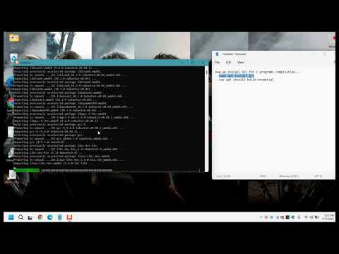 GCC installation | Linux |WSL | C-compiler