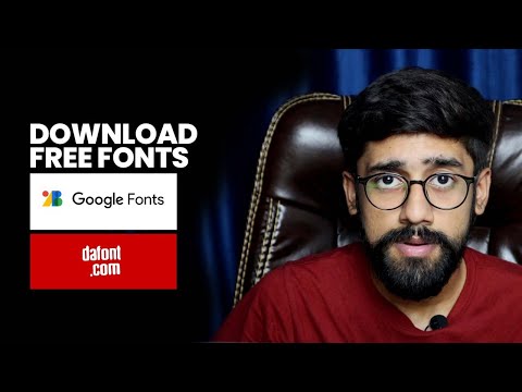 How to Download English fonts for photoshop and other software | Adobe Photoshop Tutorial