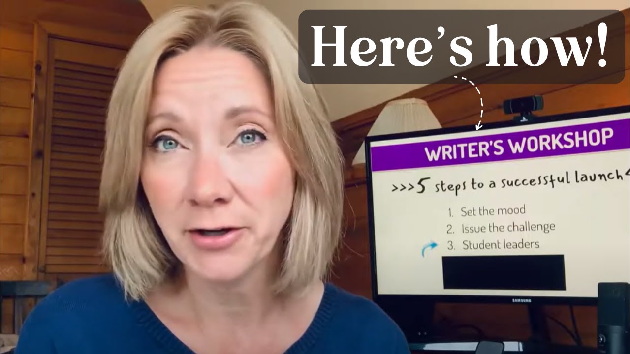 How I Run a Student-Led Writing Workshop (Even with Limited Time)