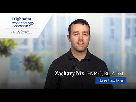 Meet Zachary Nix, FNP-C, BC-ADM, Highpoint Endocrinology Associates | Gallatin, TN