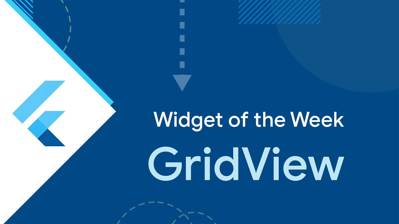 GridView (Flutter Widget of the Week)
