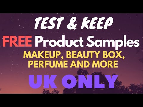 FREE Product Samples l FREE Makeup l FREE Baby Sample l UK ONLY