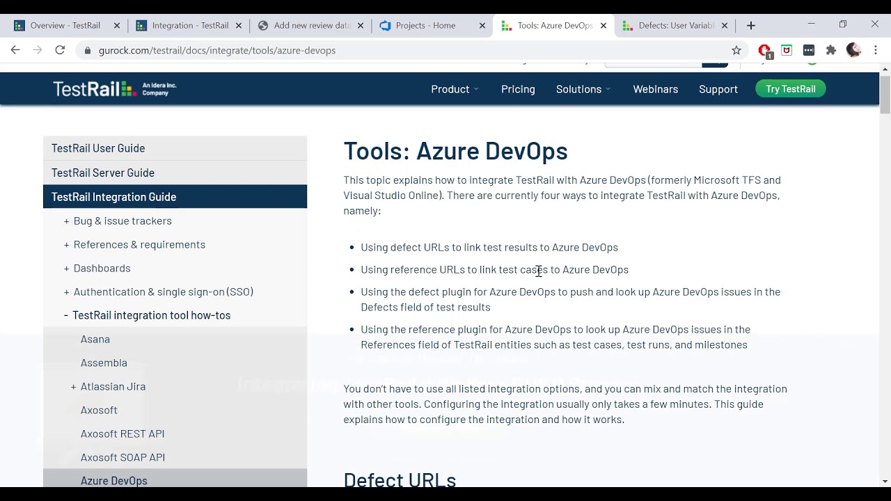 How To Configure Azure DevOps with TestRail