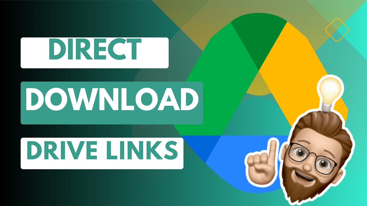 How to Create Direct Download Links in Google Drive (PDF, Docs & Sheets)