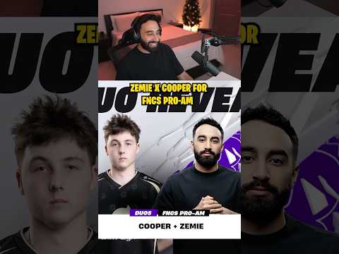 Zemie X Cooper for FNCS PRO-AM 🏆