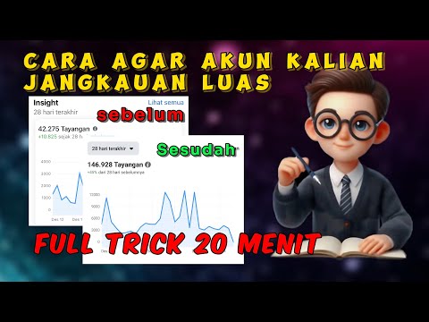 CARA MENINGKATKAN JANGKAUAN FB PRO‼️AGAR REELS BANYAK PENONTON TERBARU 2025