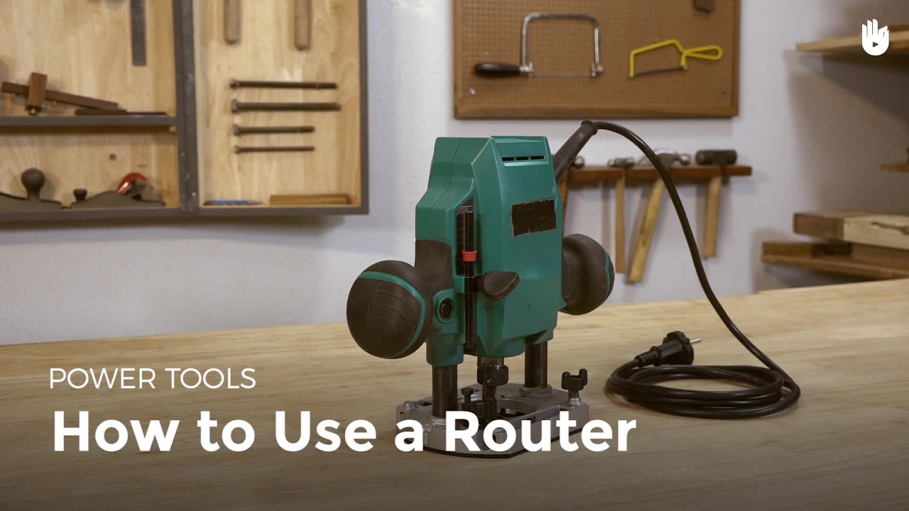 How to Use a Router - How to Be a Woodworker | Sikana
