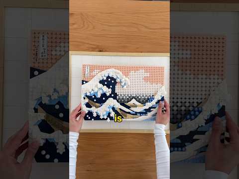 They turned this Famous Japanese Art into a Lego set?!