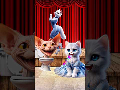 Cute Kitty singing Frozen Let it go #cat #catvideos #catlovers #trendingshorts