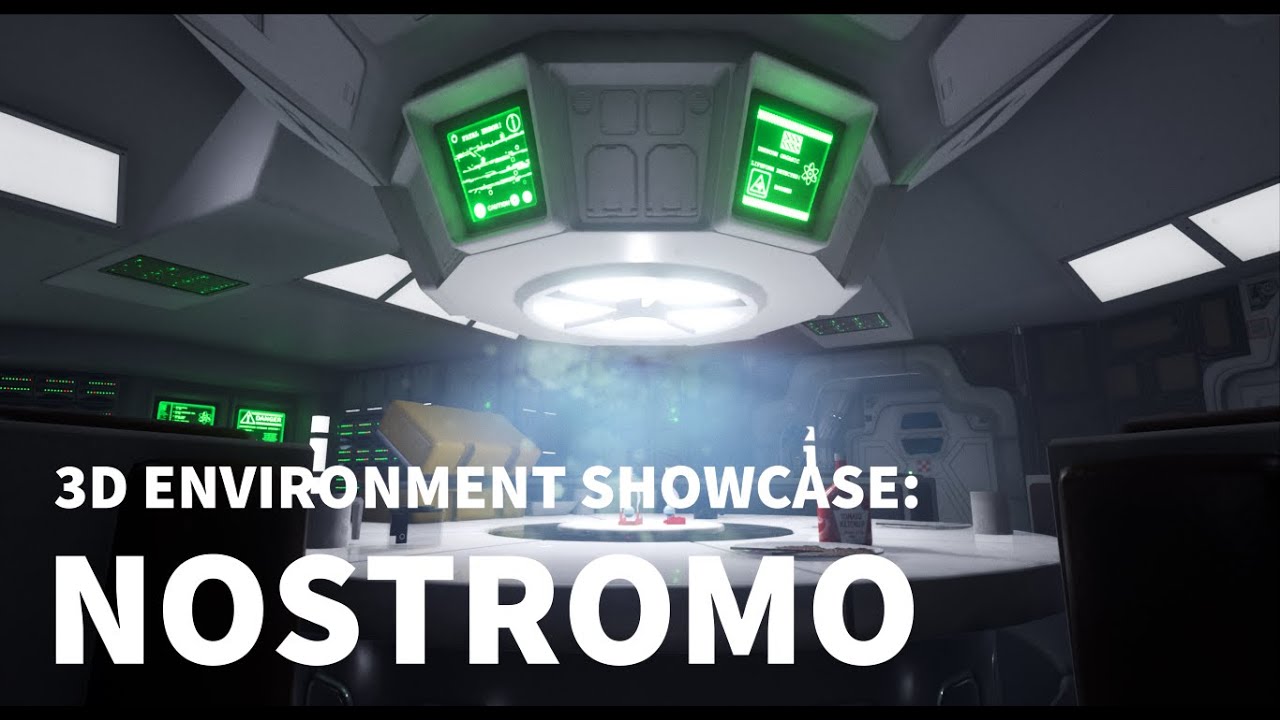 Nostromo 3D environment showcase