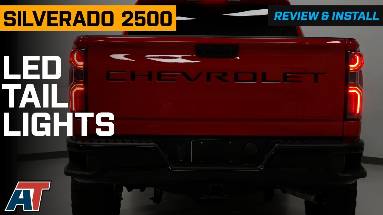 2020-2023 Silverado 2500 LED Tail Lights Review & Install