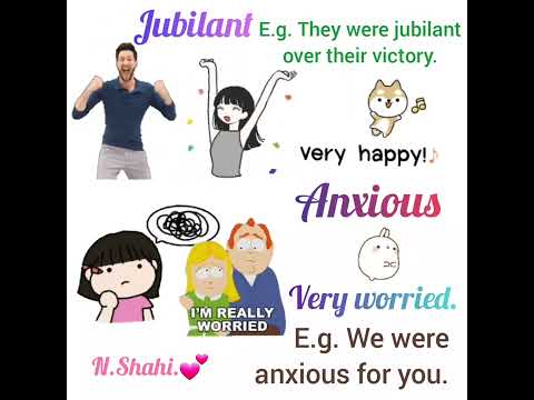 Happy 😊 Worried 😨