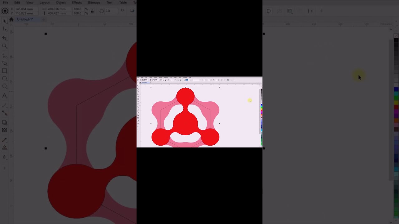 Infographic design in coreldraw | Coreldraw tutorial @MAYA GRAPHICS #Shorts #CoreldrawTutorial