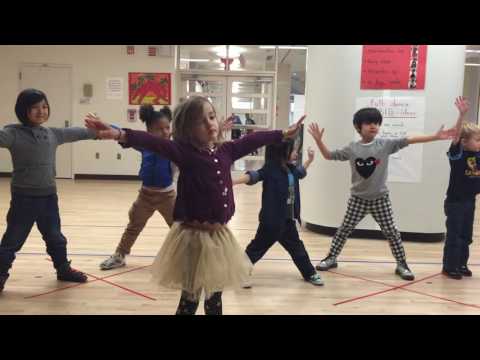 Kindergarten PS 340 (Sarah and Manda's class) perform their dance.