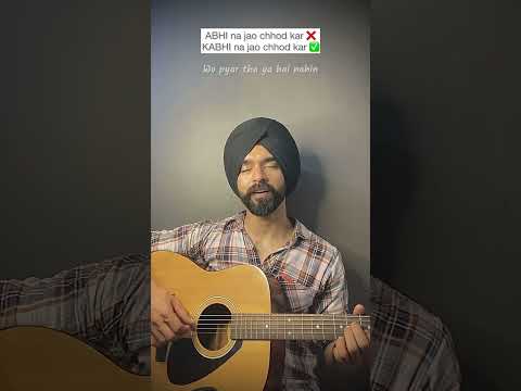 Kabhi na jao chhod kar | New verse | Anmol Dhandra | Sinha Saab