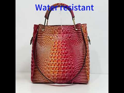 luxury crocodile leather tote bag #bag #handbags #highqualitybag #fashion