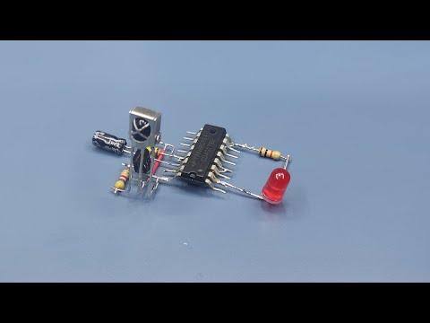 Electronic project Making a remote control with 4017 IC