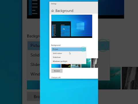 Change Wallpaper in Windows 10 PC or Laptop