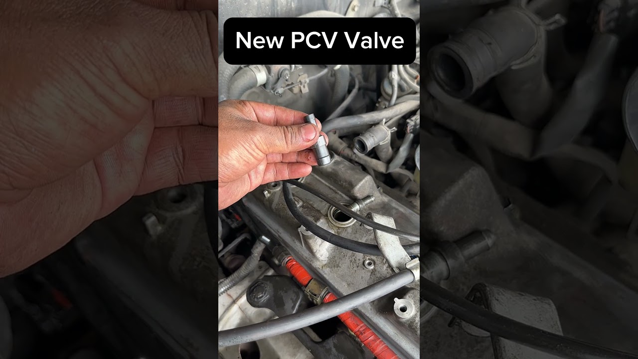 New PCV Valve vs Old PCV Valve Toyota #automobile #mechanic #carrepair #autorepair #diy