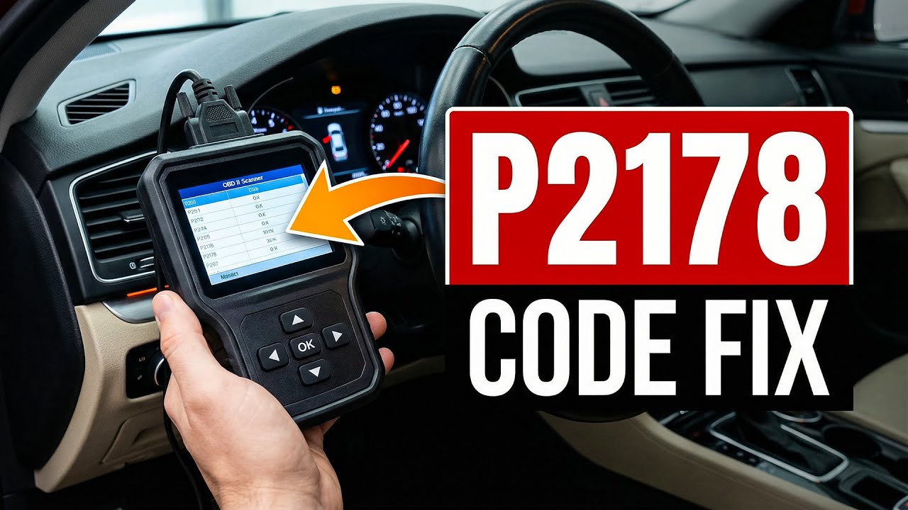 How To Fix P2178 Code - System Too Rich Off Idle Bank 1 - Sluggish Acceleration Fix