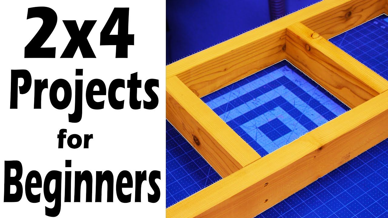 3 Easy 2x4 Projects Anyone Can Build! (for Beginners)