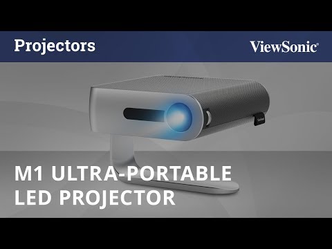 ViewSonic M1 WVGA LED Projector, 854x480, 250 Lumens - Adorama