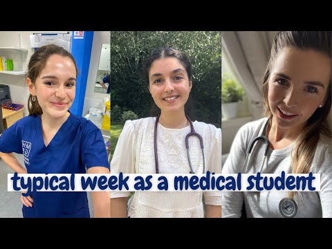 MEDICAL SCHOOL TIMETABLE - week as a 1st, 2nd & 3rd year med student @ Dundee & King' College London
