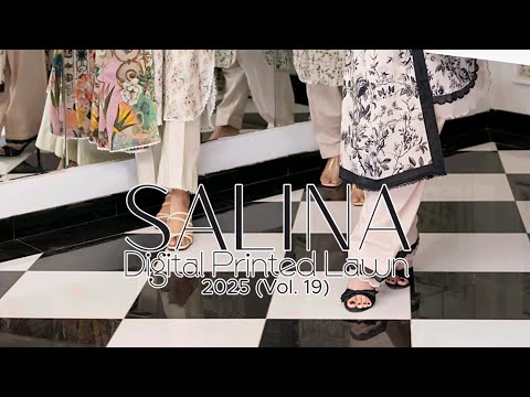 SALINA BY REGALIA TEXTILE VOL 19 DIGITAL PRINTED LAWN COLLECTION