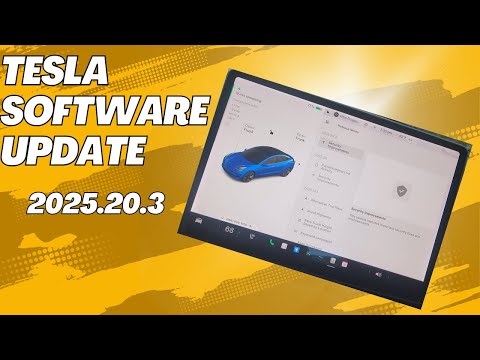 Tesla Software Update Version 2025.20.3 Added Feature !!!