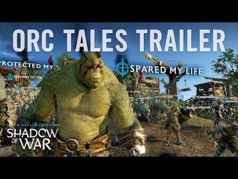 Official Shadow of War Orc Tales Trailer