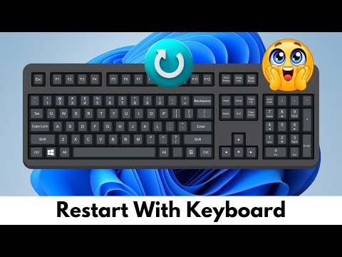 How To Restart PC or Laptop With Keyboard Windows 11/10 (Easy)