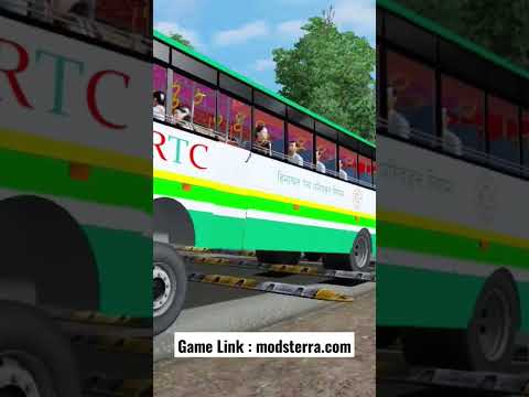 HRTC Bus Speedbraker 🥰 #shorts