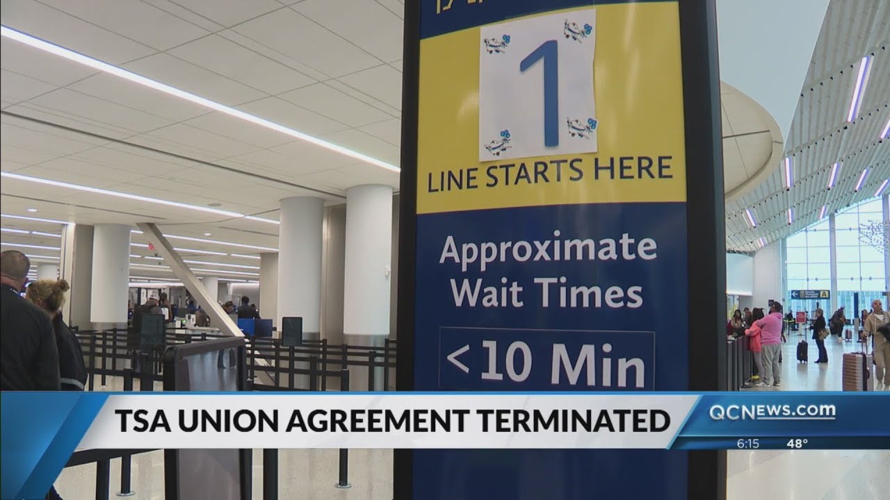 Q&A: Can Homeland Security terminate bargaining agreement with TSA union?