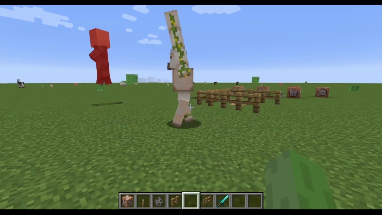 Minecraft - Iron Golem Attacks Villager
