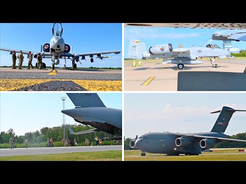 Get Ready for AD23: A-10C Pre-Flight Inspections by 175th Maintenance Group