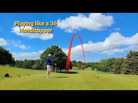 Every Shot of an 18 Handicap Golfer's Round - Every Shot EXPLAINED!!