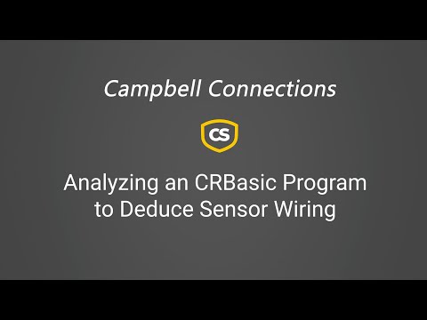 Analyzing a CRBasic Program to Deduce Sensor Wiring: Use clues...