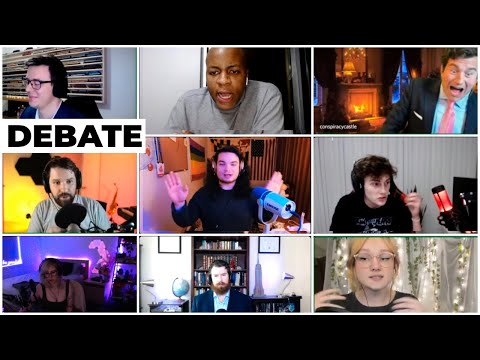 Conspiracy Theorist Throws Ukraine Debate Panel Into Chaos | DEBATE PANEL