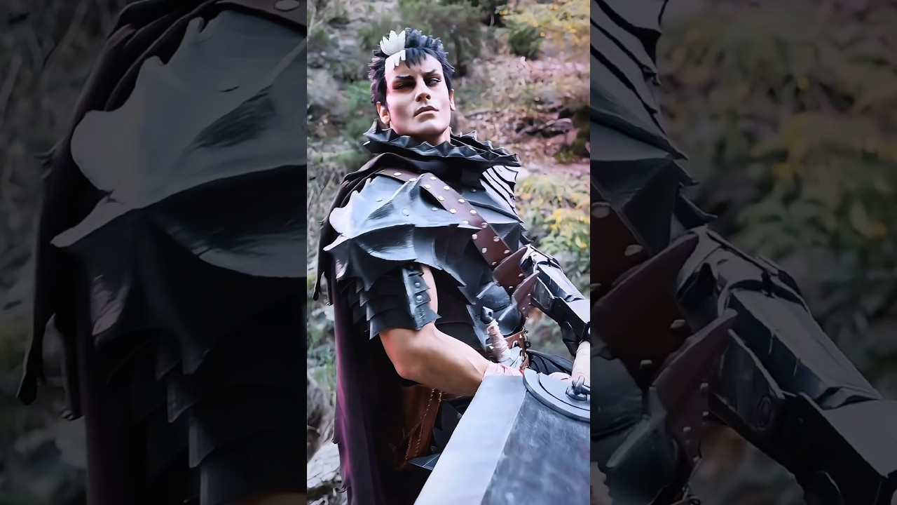 My Full Guts Cosplay 🖤 (handmade) #berserk #guts #taryncosplay #berserkerarmor #gutsberserk