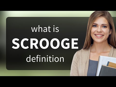 Scrooge | definition of SCROOGE