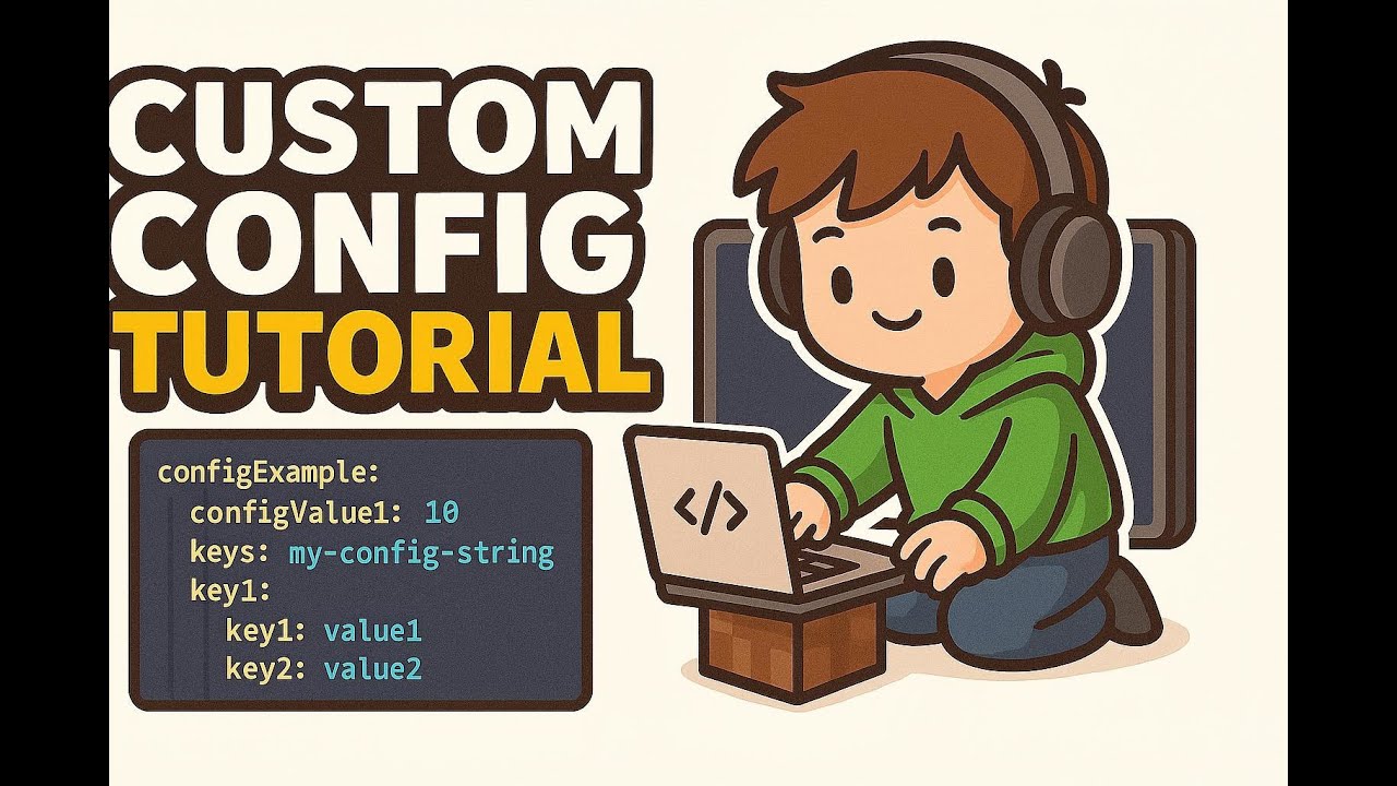 Minecraft Plugin Tutorial – How to code a Custom Config File #minecraft #tutorial  #programming