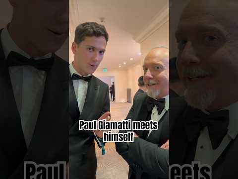 Paul Giamatti meets himself