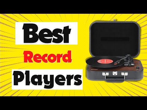Best Record Players 2021 Review | best record players for beginners