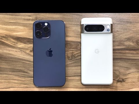 Google Pixel 8 Pro vs iPhone 14 Pro Max