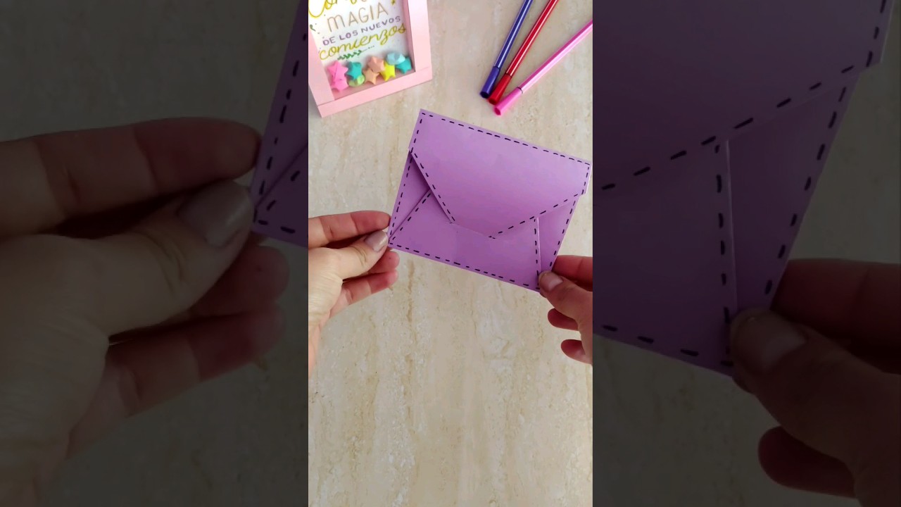 Increíbles ideas para crear sobres 💌💌💌#giftideas #manualidades #craf #diy #sobresparacartas