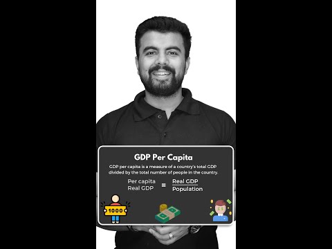 Concept of Per Capita Income | How Per Capita Income is Calculated? #shorts #percapitaincome #gdp