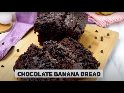 Moist Chocolate Banana Bread Recipe