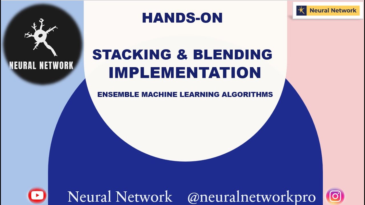 Hands-On Stacking and Blending Algorithm Implementation | Ensemble Machine Learning Algorithms