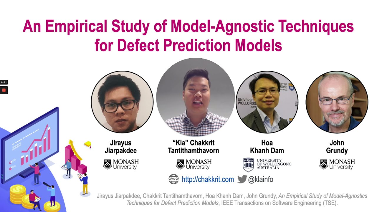 An Empirical Study of Model-Agnostic Techniques for Defect Prediction Models