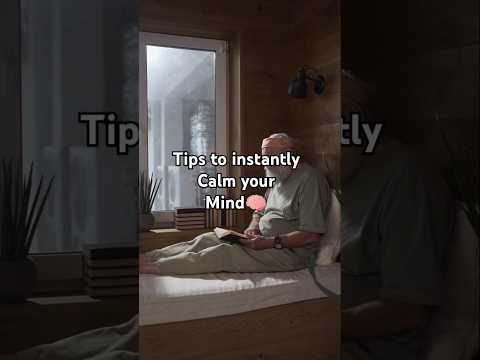 3 Mindfulness Tips to Instantly Calm Your Mind | Reduce Stress & Anxiety Fast #shorts